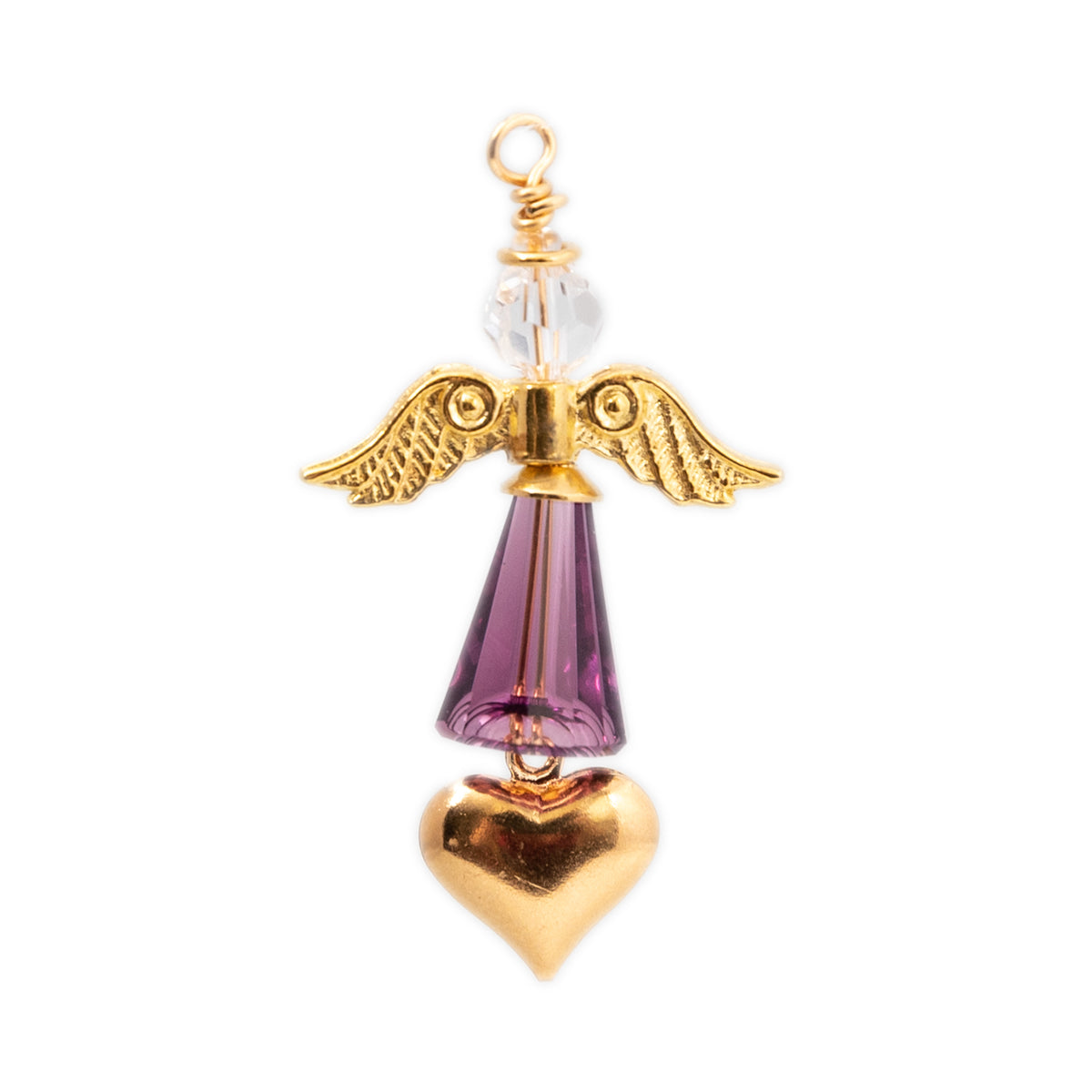 "Courage" Charmed Angel – Kemba Designs