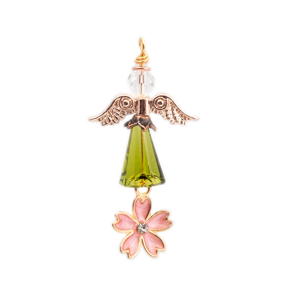 "Gratitude" Charmed Angel – Kemba Designs